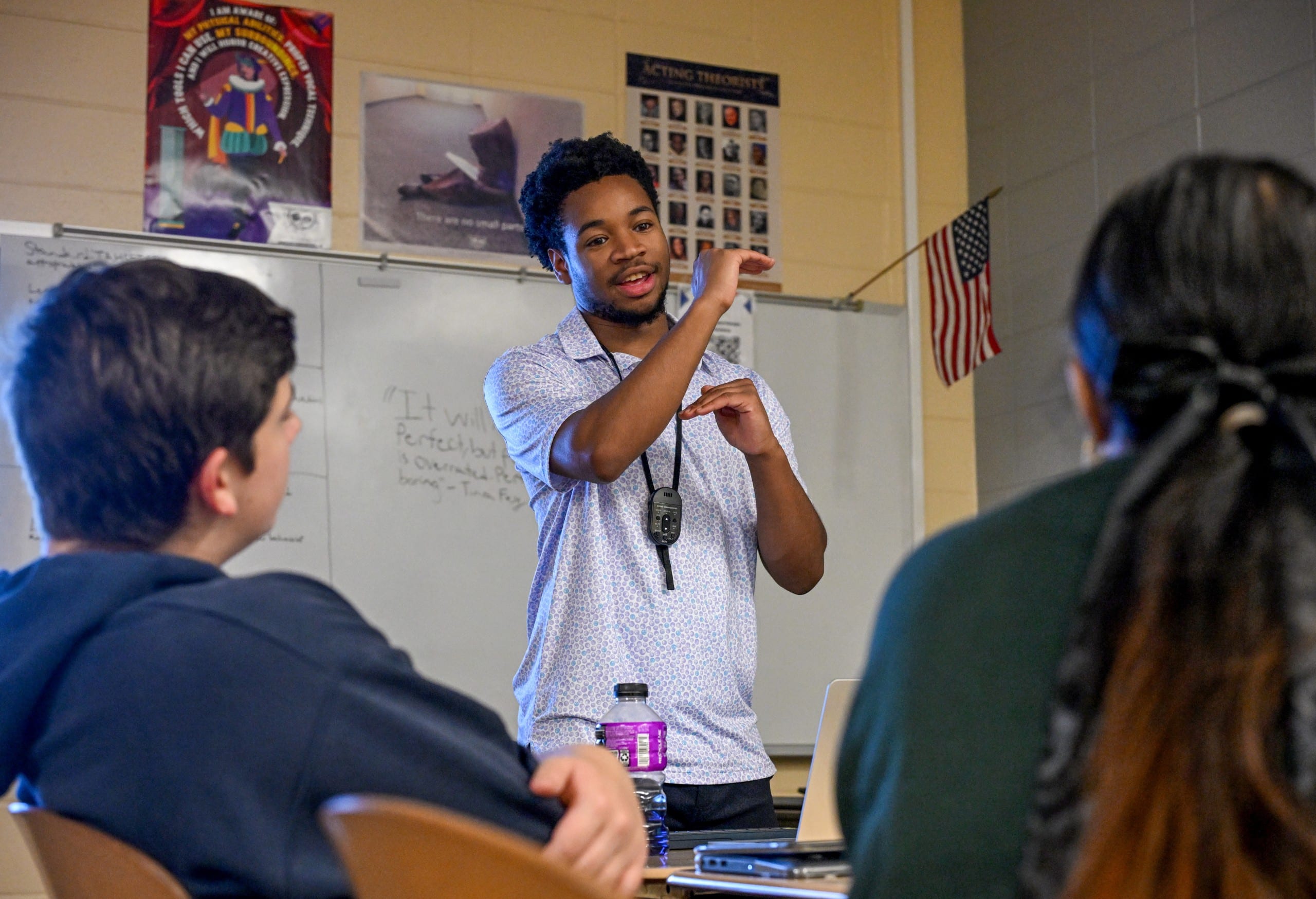 From stage to classroom, local thespian takes lead role as new Central ...