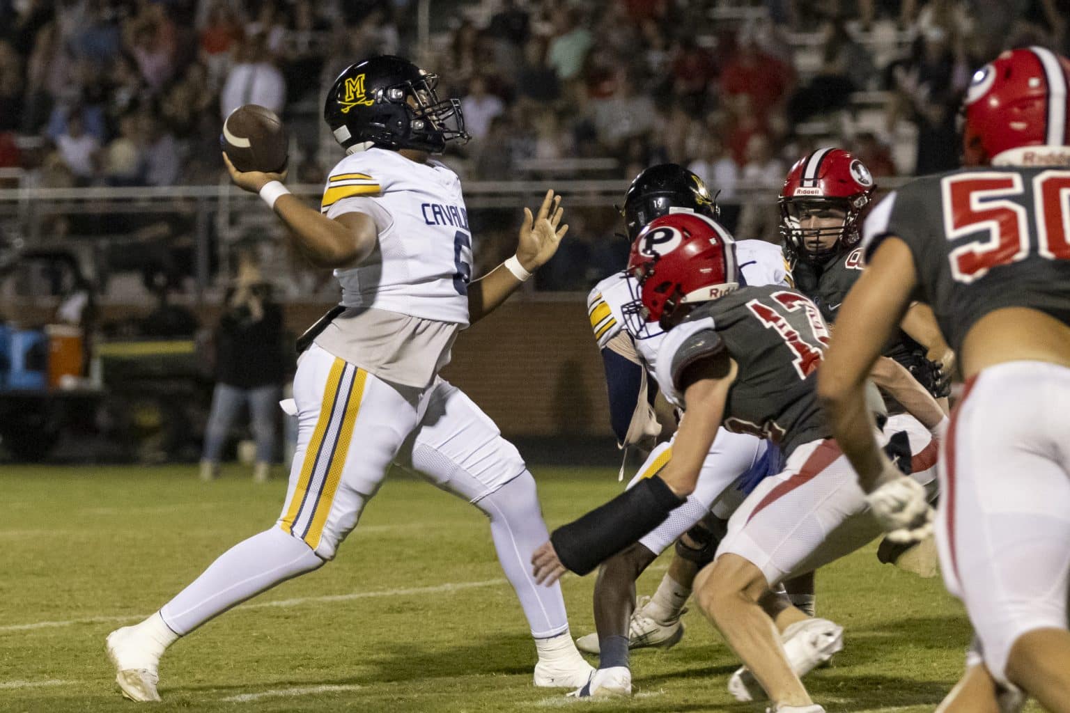 FPD ends skid, rolls late in 42-7 Homecoming win over Mount de Sales ...