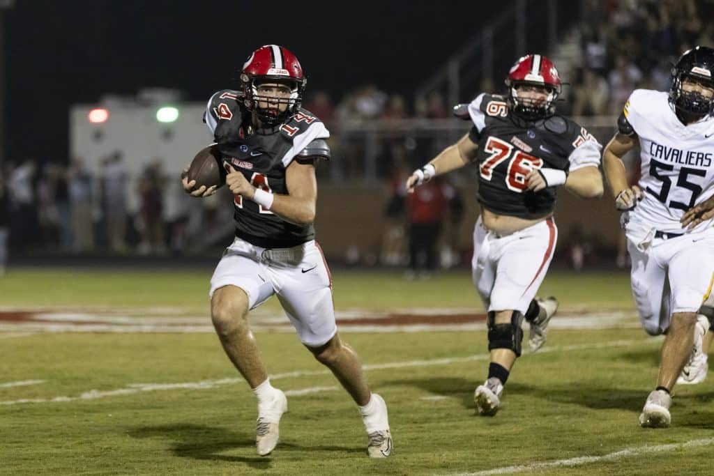 FPD ends skid, rolls late in 42-7 Homecoming win over Mount de Sales ...