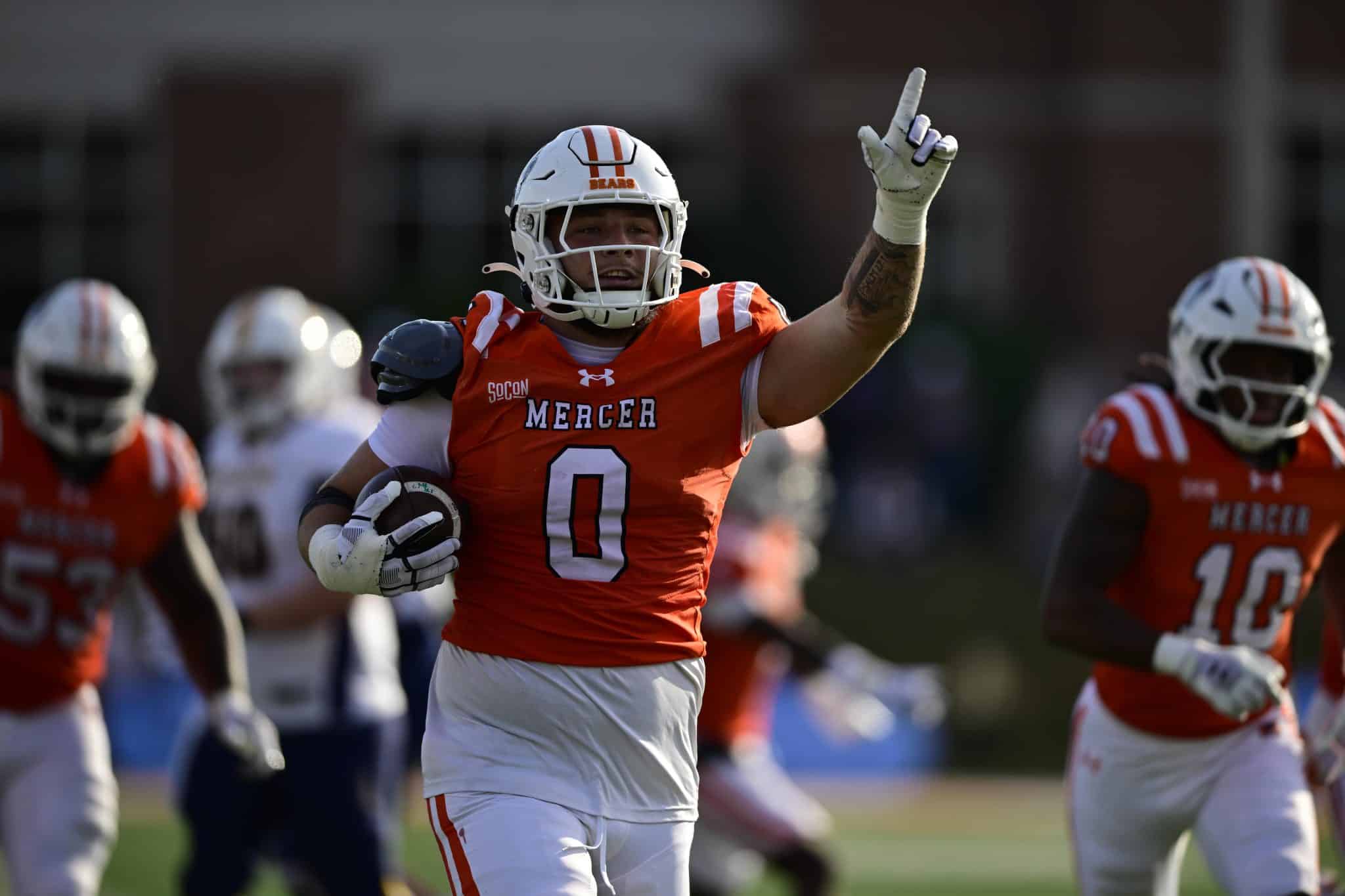 Mercer throttles Chattanooga 63-17, wins Southern Conference title ...