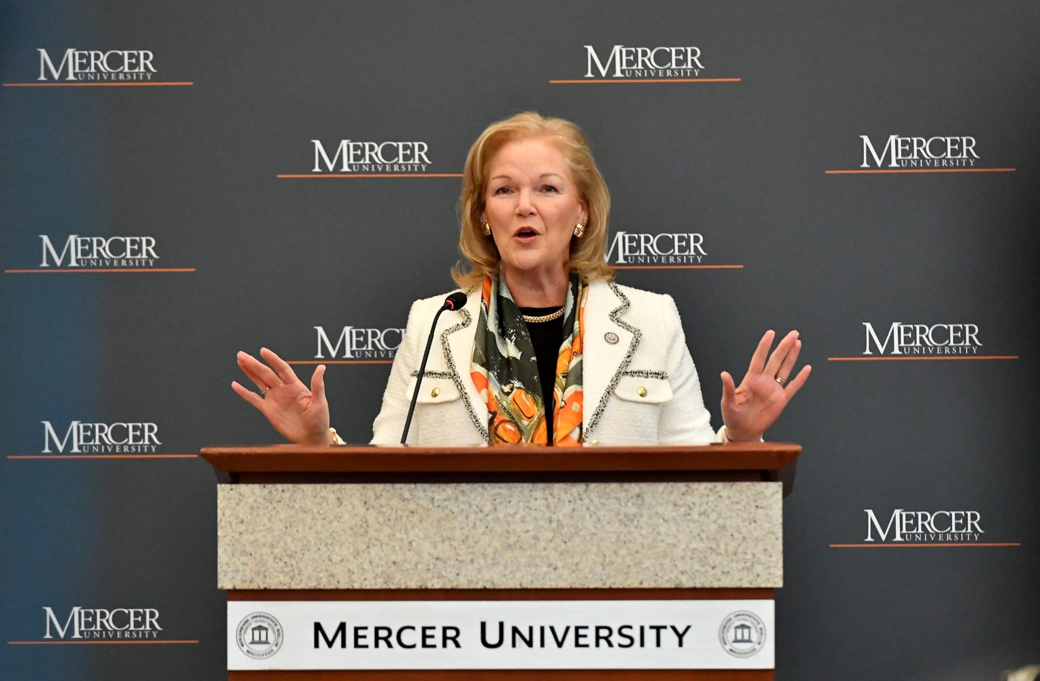 Mercer taps Penny Elkins as first female president – The Macon Melody